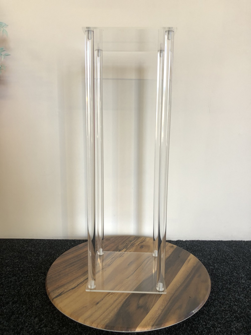 Ghost Pedestal 60CM | Party Warehouse | Event & Wedding hire