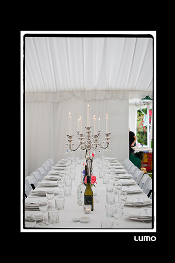 Rectangle Table Setting In White | Party Hire | Weddings | Jukeboxes ...