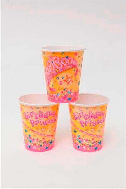 Princess Cups | Partyshop.co.nz