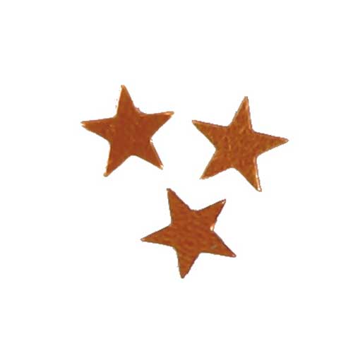 Scatter Confetti Star Small Orange | Partyshop.co.nz