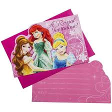 Disney Princess Invites | Partyshop.co.nz